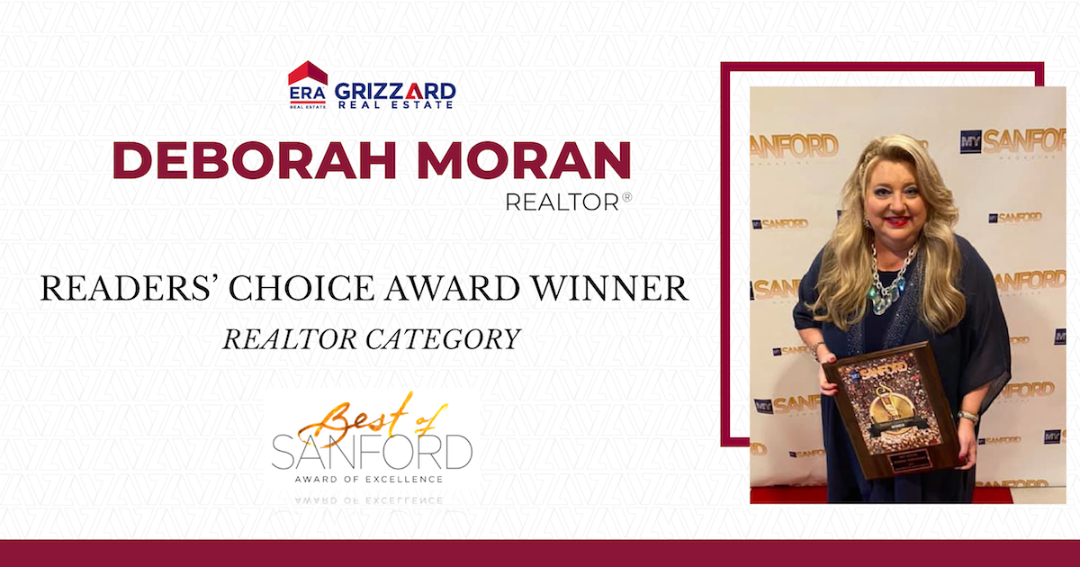 Deborah Moran, REALTOR® with ERA Grizzard wins 'Best of Sanford'