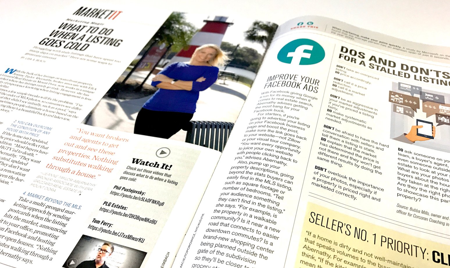 Jeanne Abernathy, with ERA Grizzard, Featured in Florida Realtor Magazine